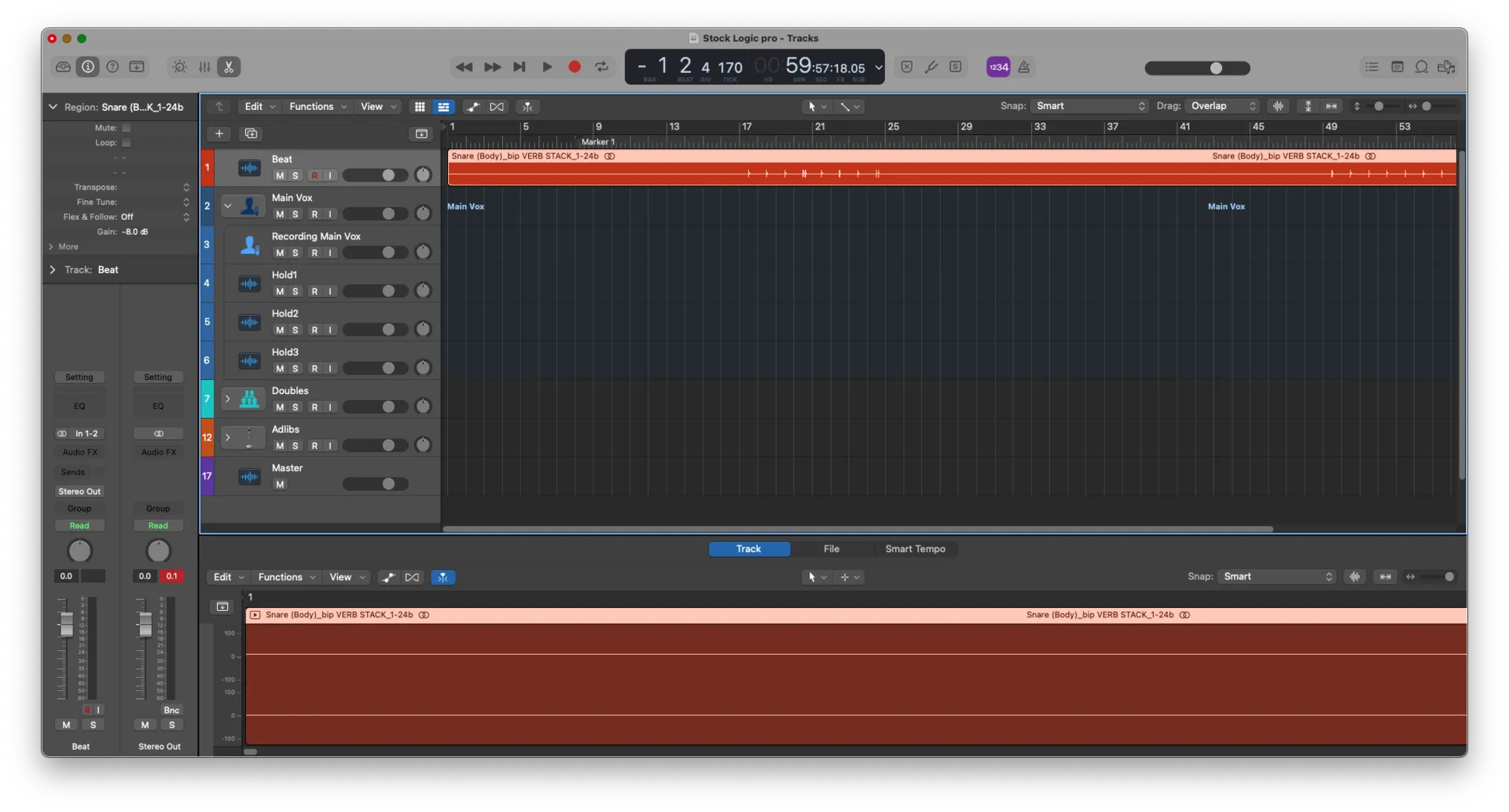 Free Logic Pro Session Template