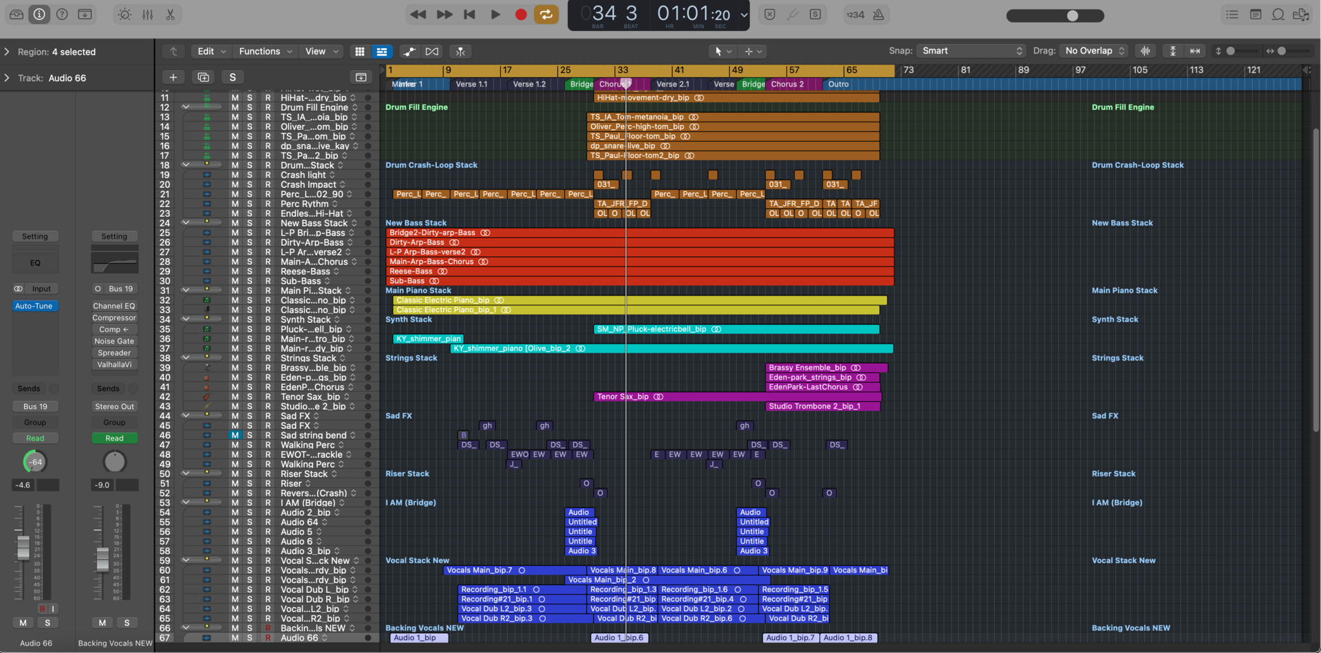 Free Logic Pro Session Template