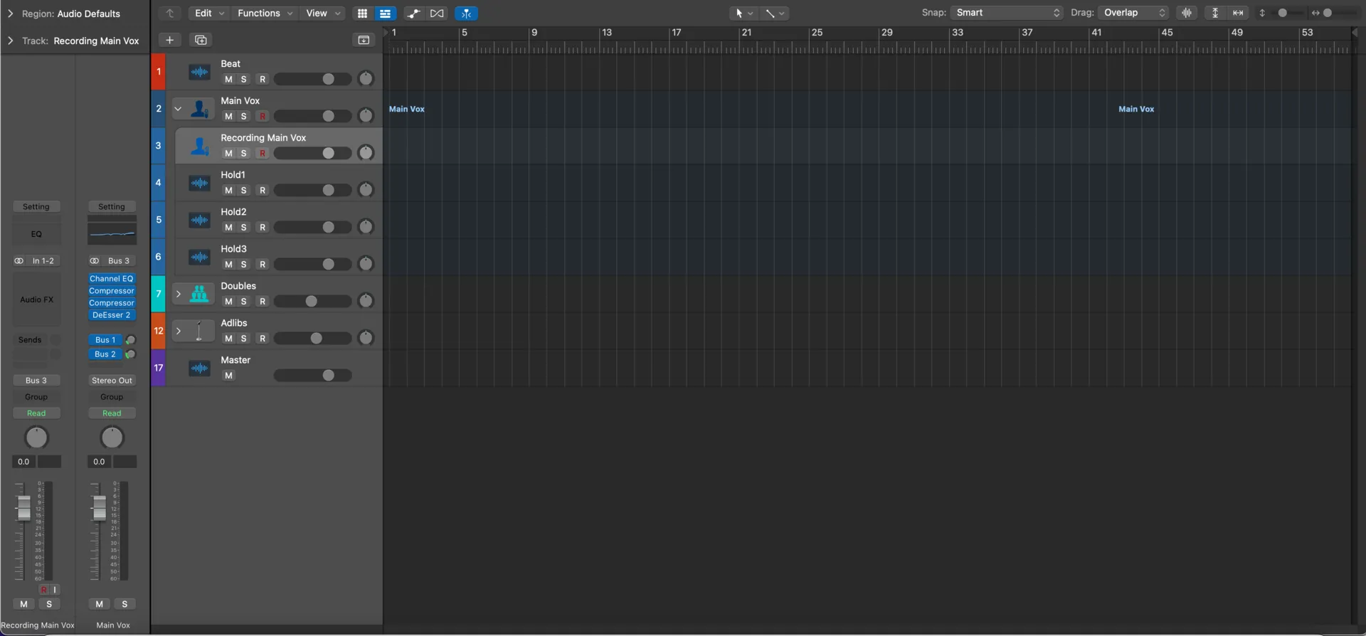 Free Logic Pro Session Template