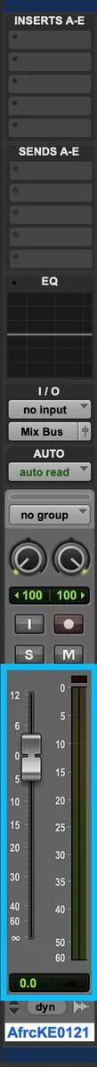 Pro Tools: Volume