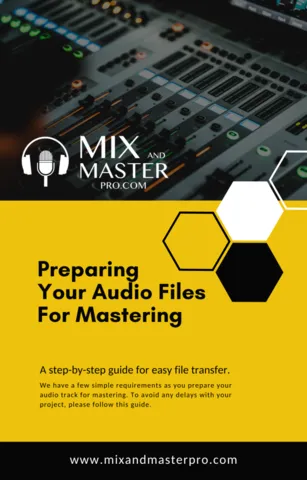 Mastering Prep Guide - Mix and Master Pro - Online mixing and mastering