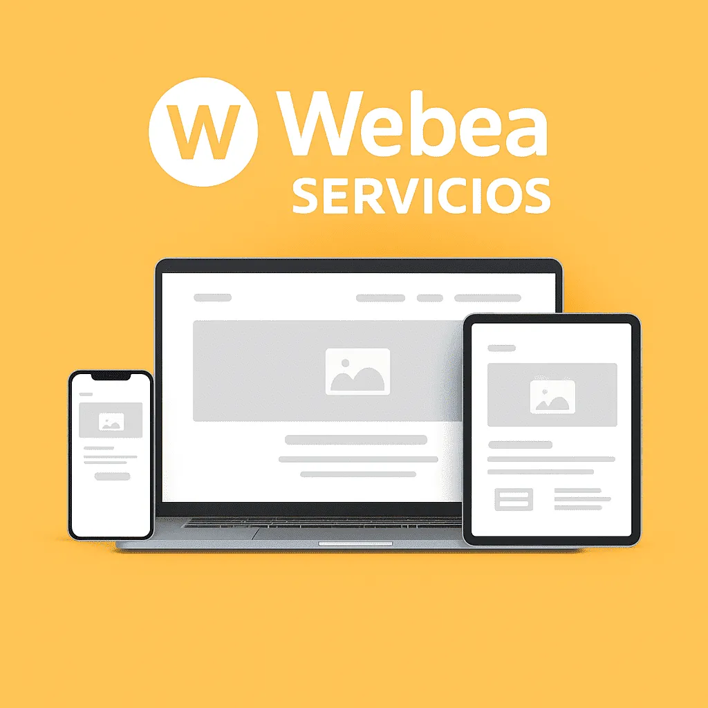 Webea Servicios – Tu página de presentación con impacto