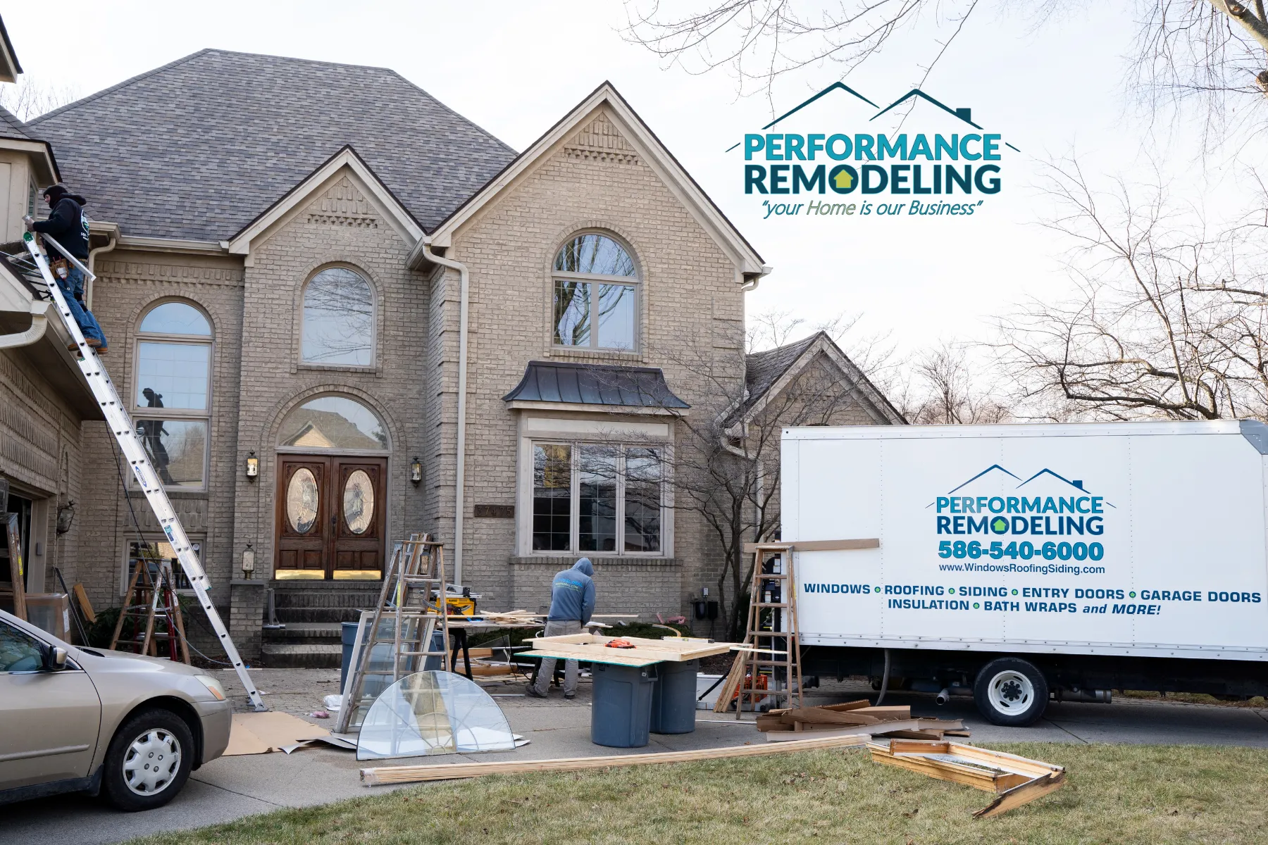 Custom Windows for Your Home: A Better Choice with Performance Remodeling!