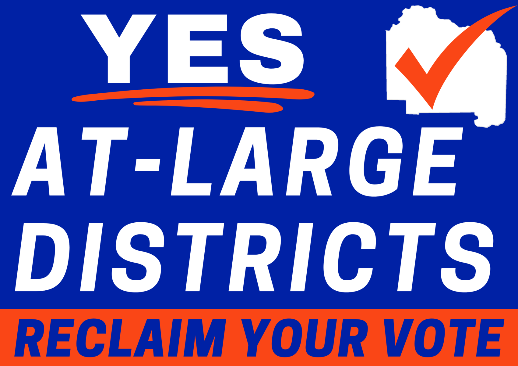 Yes For At Large Districts Alachua County