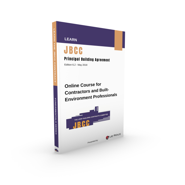 Practical JBCC Course by Expert Kobus le Roux | Construction and Law Training