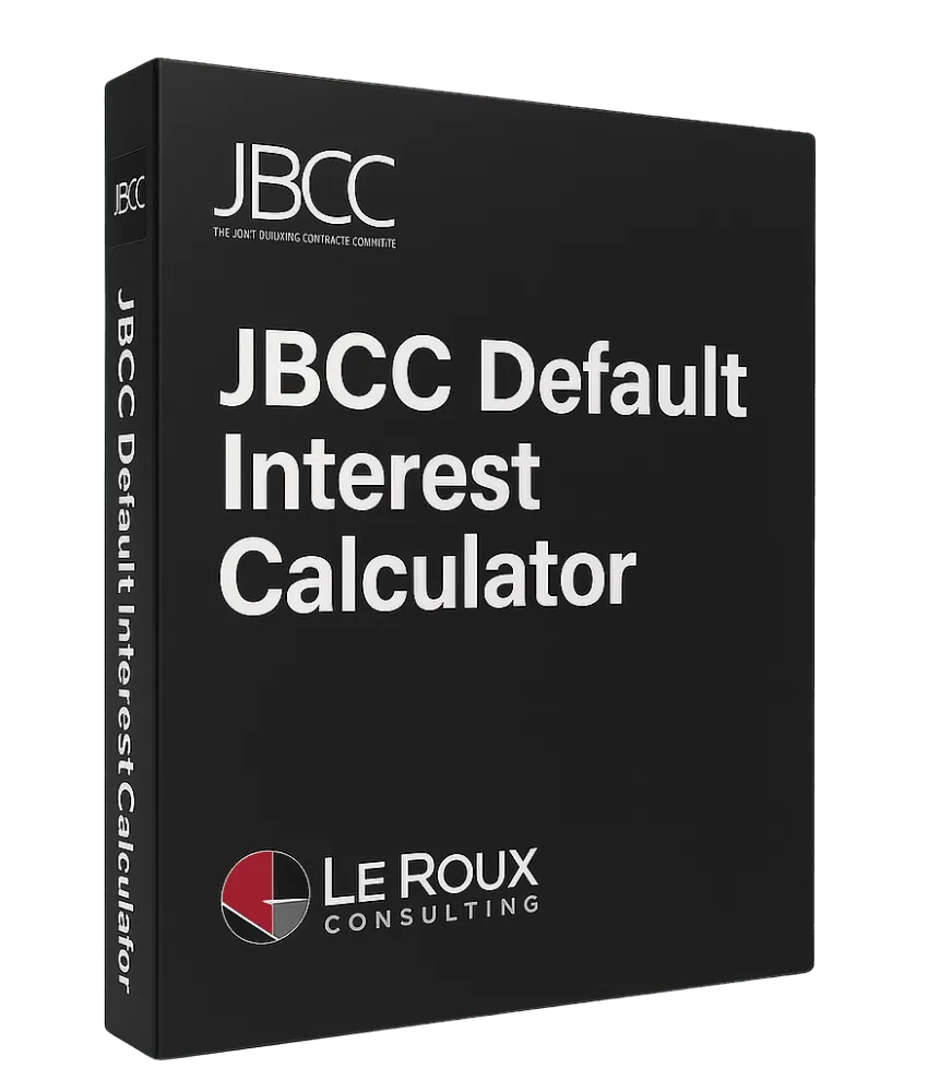 Download your free JBCC Default Interest Calculator