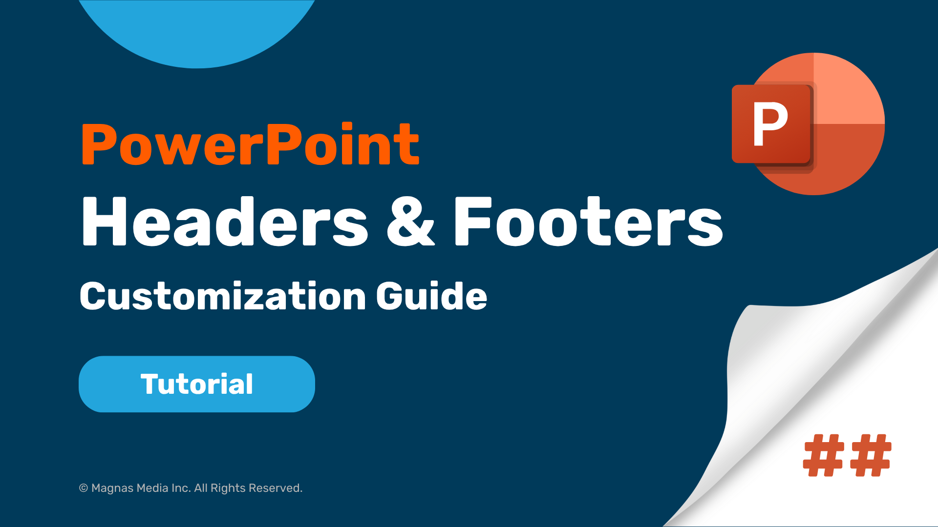 How to Customize and Automate PowerPoint Footers and Page Numbering