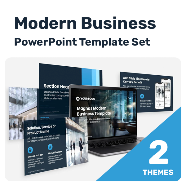 Magnas Modern Business PowerPoint Template