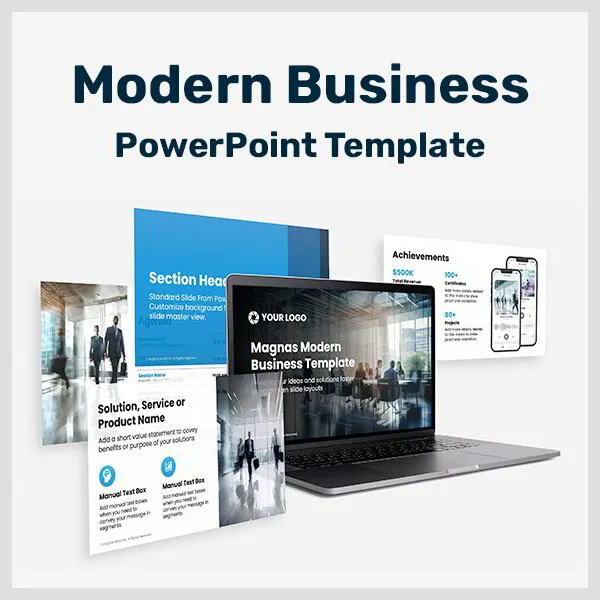 Magnas Modern Business PowerPoint Template