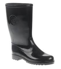 DURALIGHT LADIES GUMBOOTS PVC BLACK