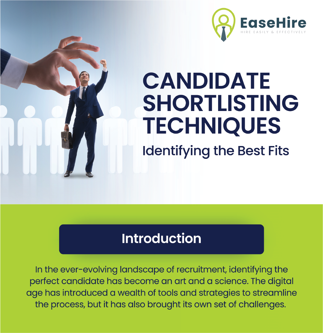 Infographic : Candidate Shortlisting Techniques: Identifying the Best Fits