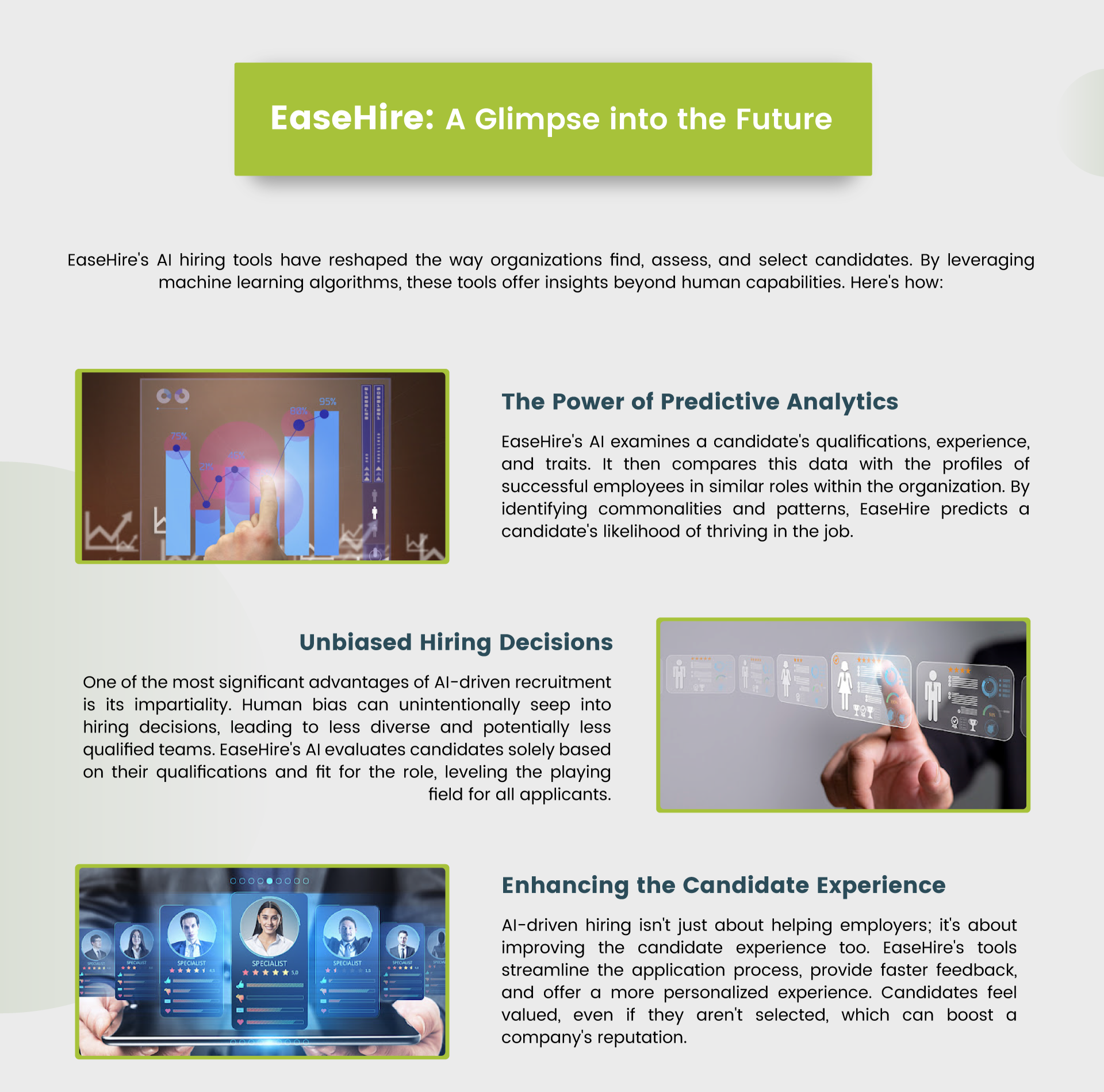 Infographic : The Future of Hiring: How EaseHire's AI Hiring Tools ...