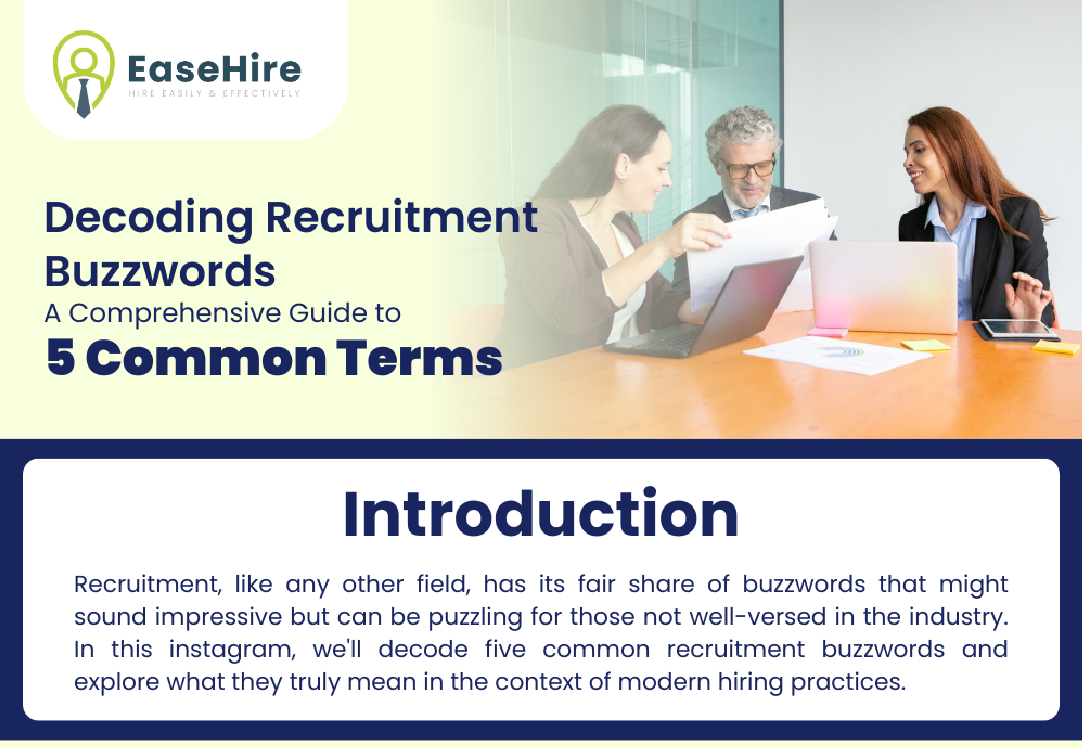 Infographic : Decoding Recruitment Buzzwords: A Comprehensive Guide to ...