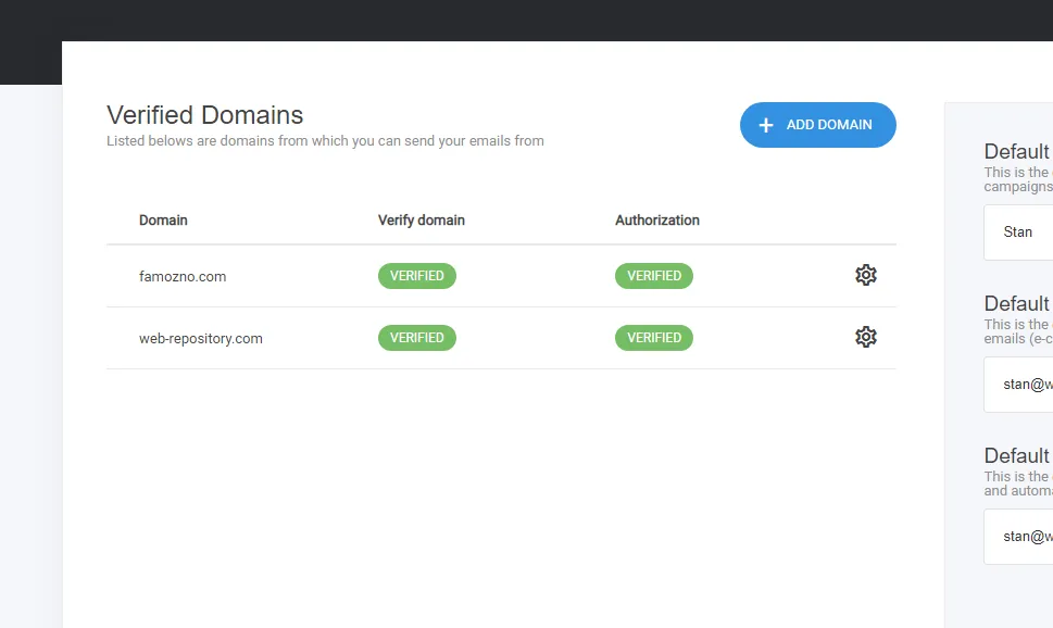 Help Docs - Connecting A Domain For Email Sending