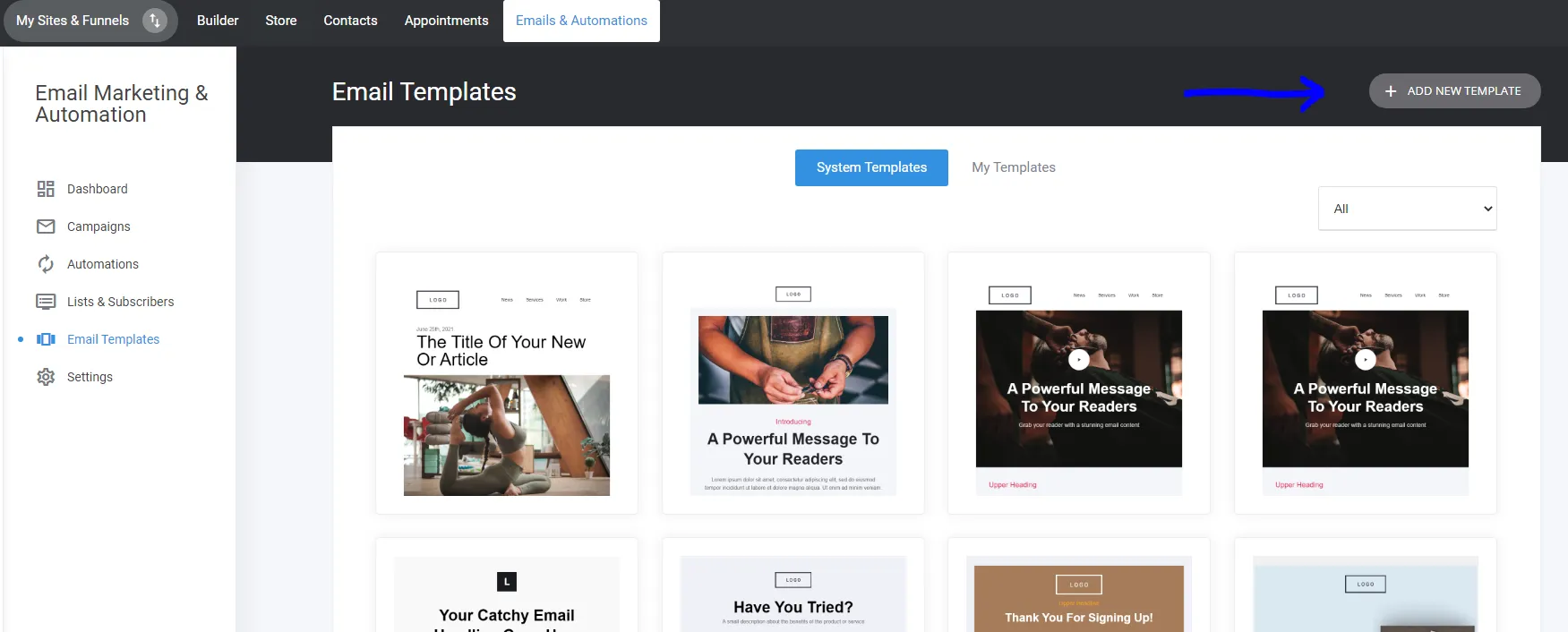 Help Docs - Creating My Email Templates
