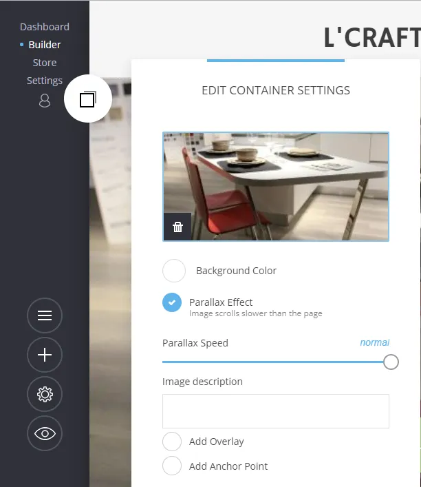 Help Docs - How to add Parallax effect