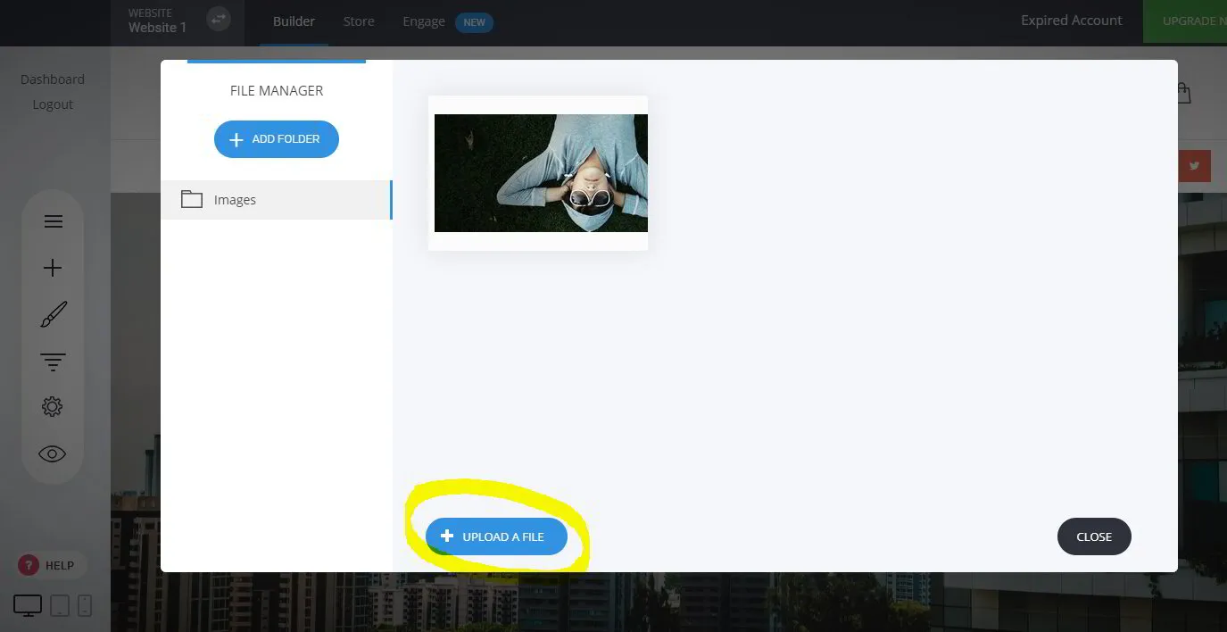 Help Docs - Uploading photos and files
