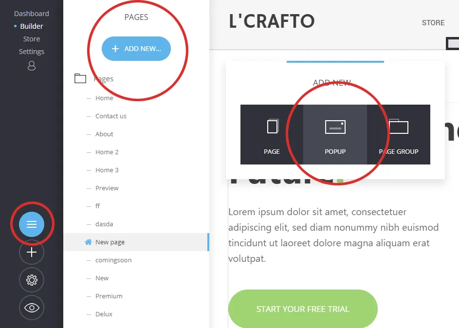 Help Docs - Popups - how to create a popup window on any page