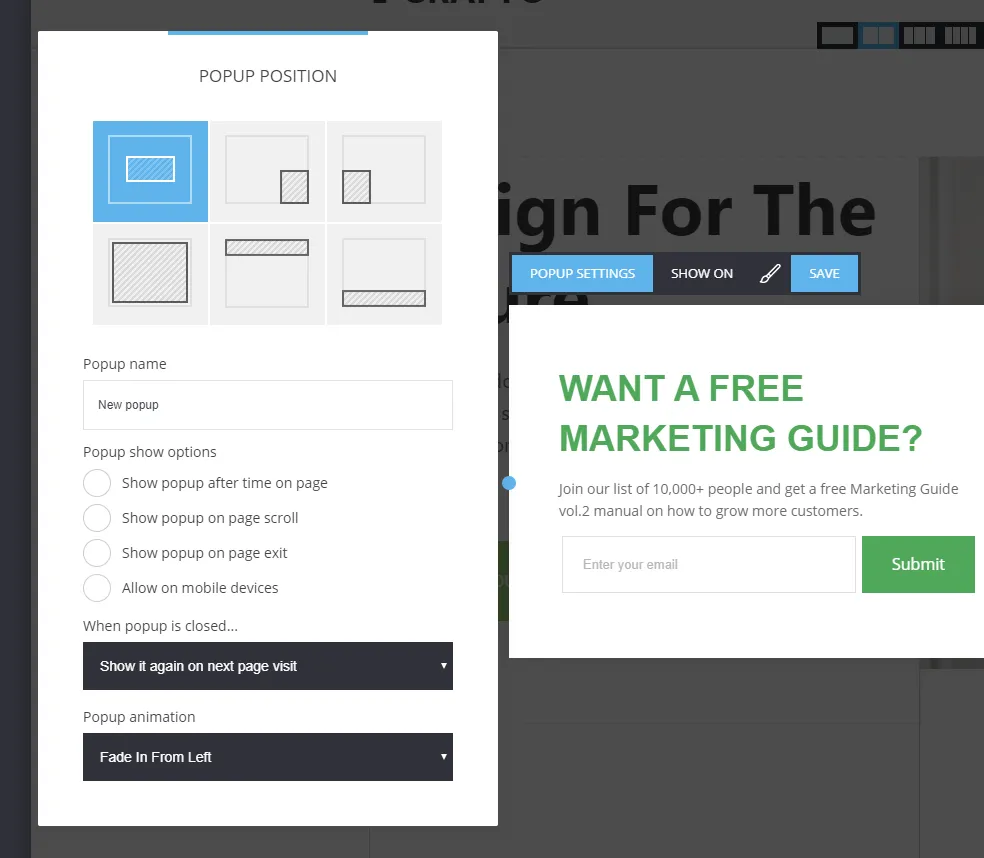 Help Docs - Popups - how to create a popup window on any page