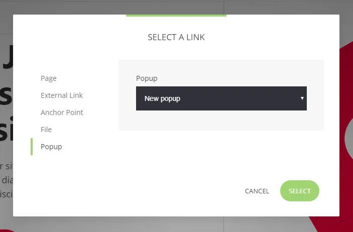 Help Docs - Trigger popups on link click