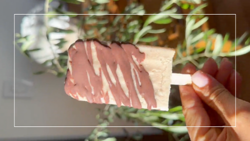 Peanut Butter Cup Popsicles