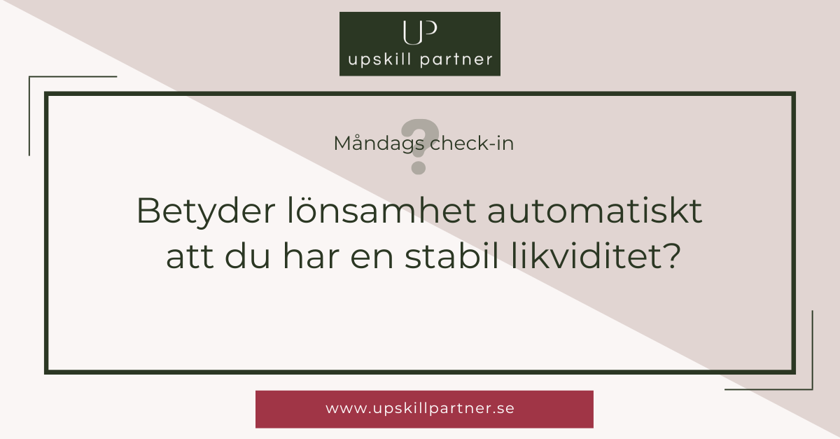 Måndags check-in v. 14 2025