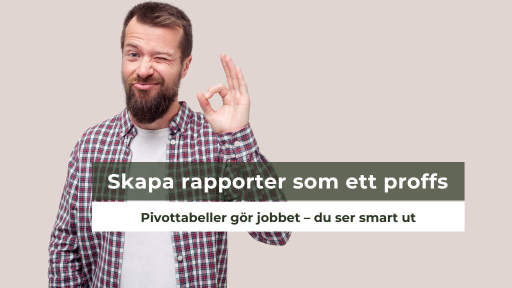 💚 Rapporter som ett proffs