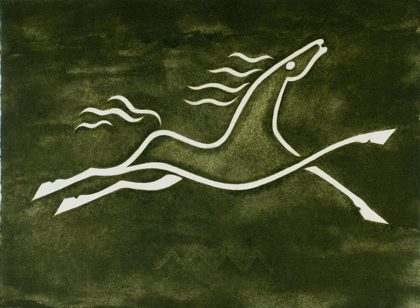 Folkestone White Horse | Work | Charles Newington Artist