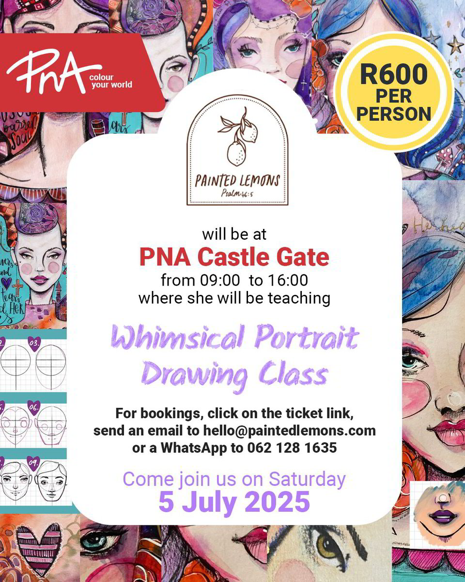 PNA -Whimsical Portrait Drawing Class