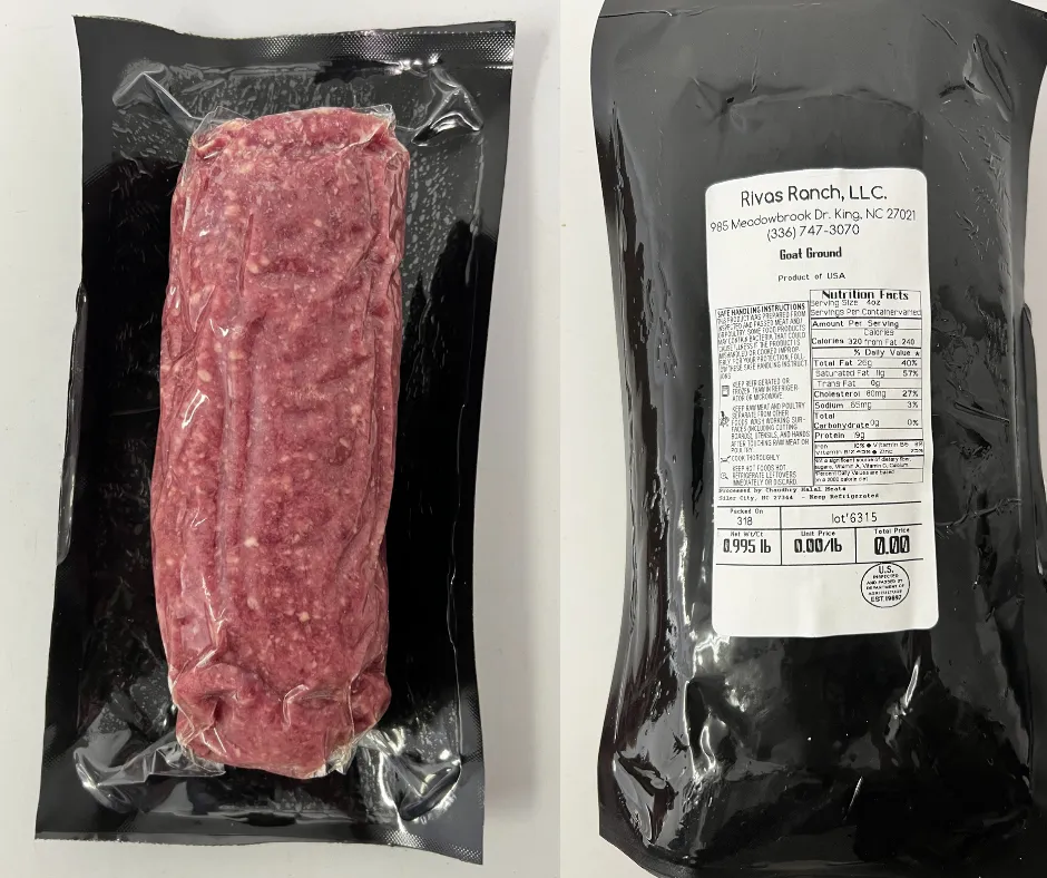 Goat Ground Halal | 2lbs, 6lbs, 10lbs