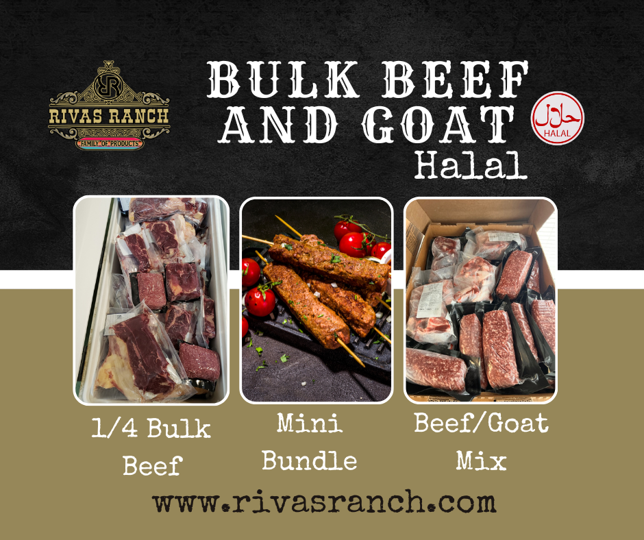 Halal Bulk Beef and Goat Bundle
