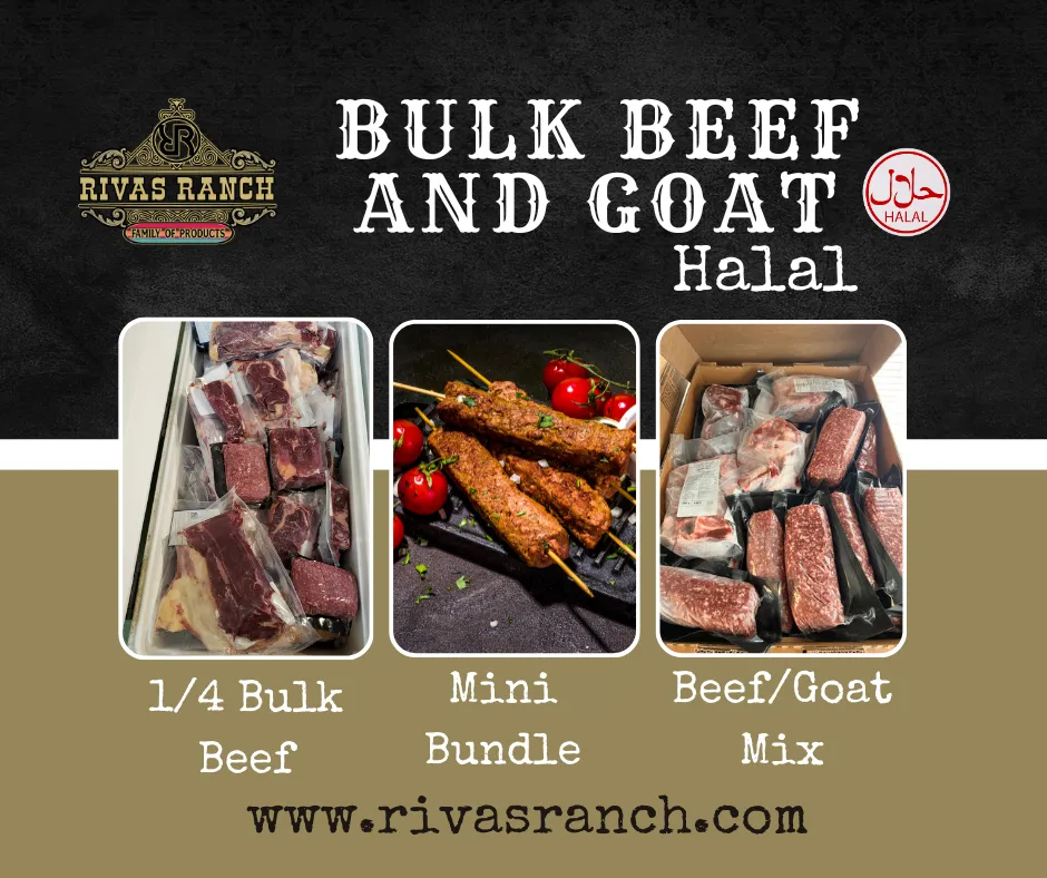 Halal Bulk Beef and Goat Bundle