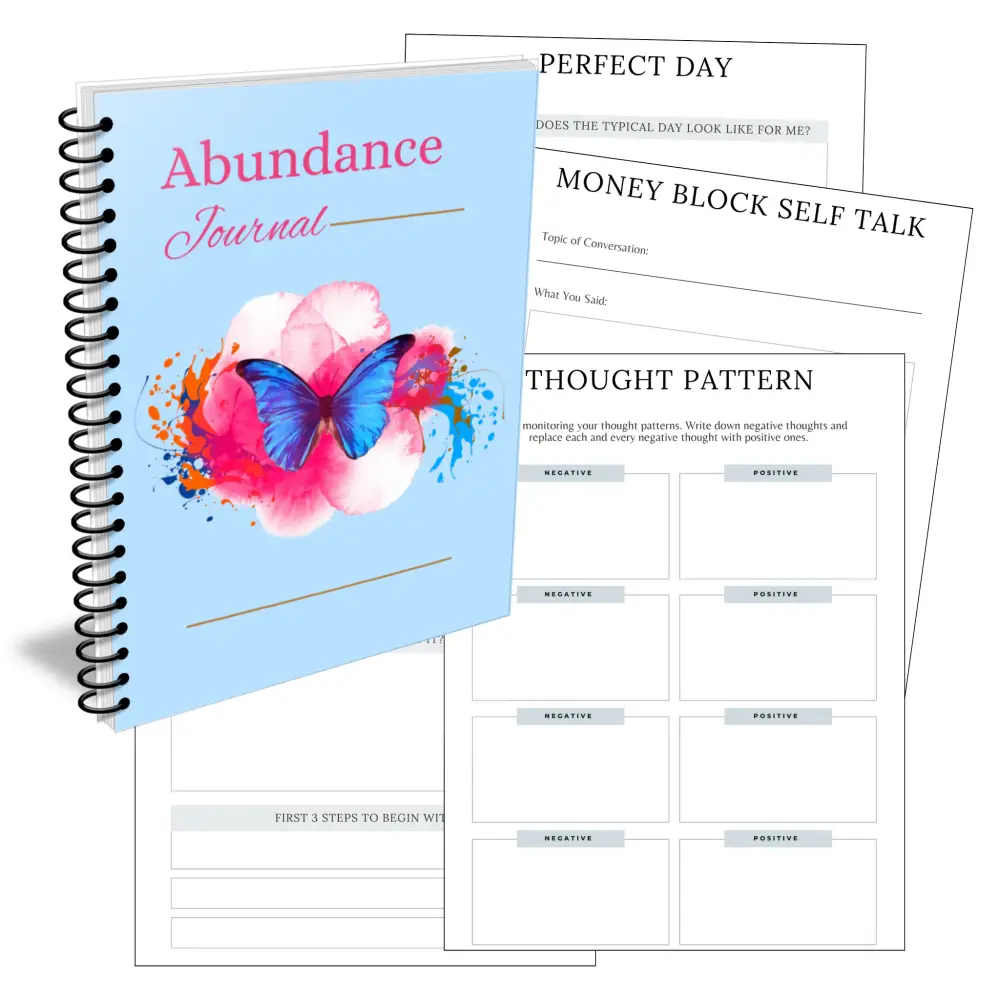 Manifest More: A Printable Journal for Abundance & Wealth Mindset