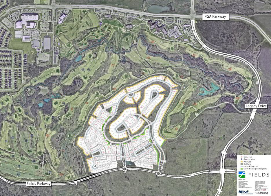 Fields, and The Preserve in Frisco, Texas