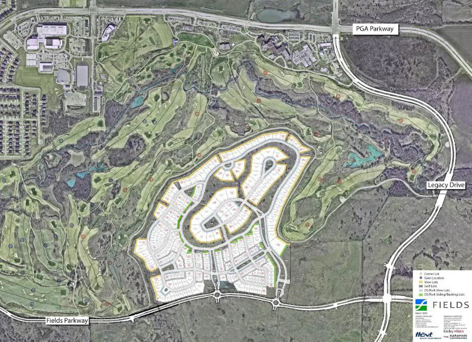 Fields, and The Preserve in Frisco, Texas