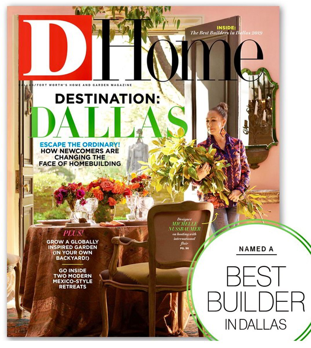 Alford Homes wins D Home Magazines’ ”Best Home Builders” for 2019!