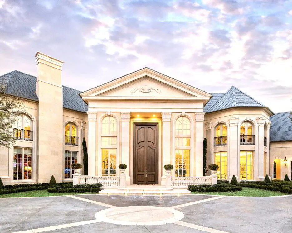 Mansion Front Door Entrance
