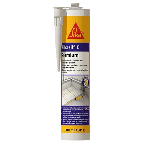 Sikasil® C Premium Hochwertiger Silikon mit erhöhtem Schimmel Schutz