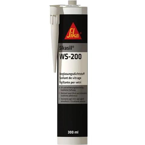 Sikasil® WS-200 Wetterversiegelung auf Silikonbasis mit CE-Kennzeichnung-Transparent