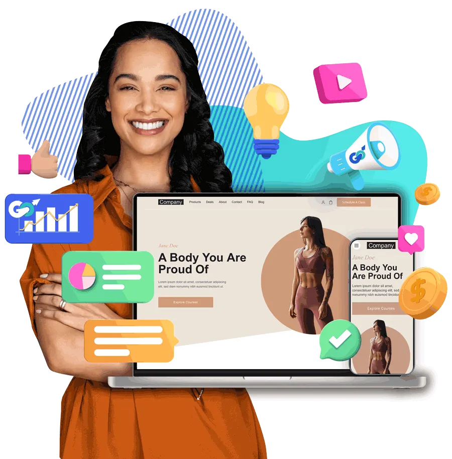 Automated Sales Machine - Create websites, funnels, membership sites ...