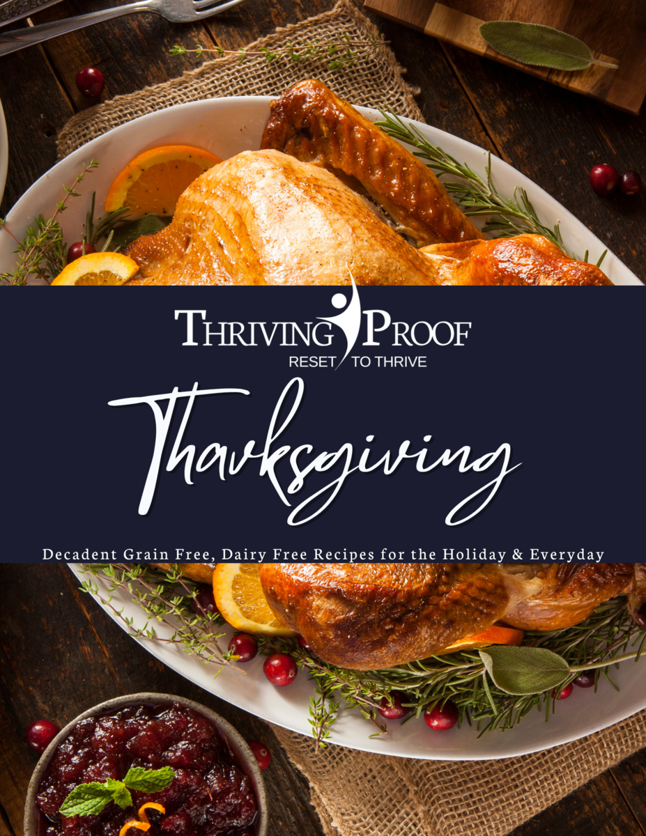 Thanksgiving - A Reset to Thrive Cookbook