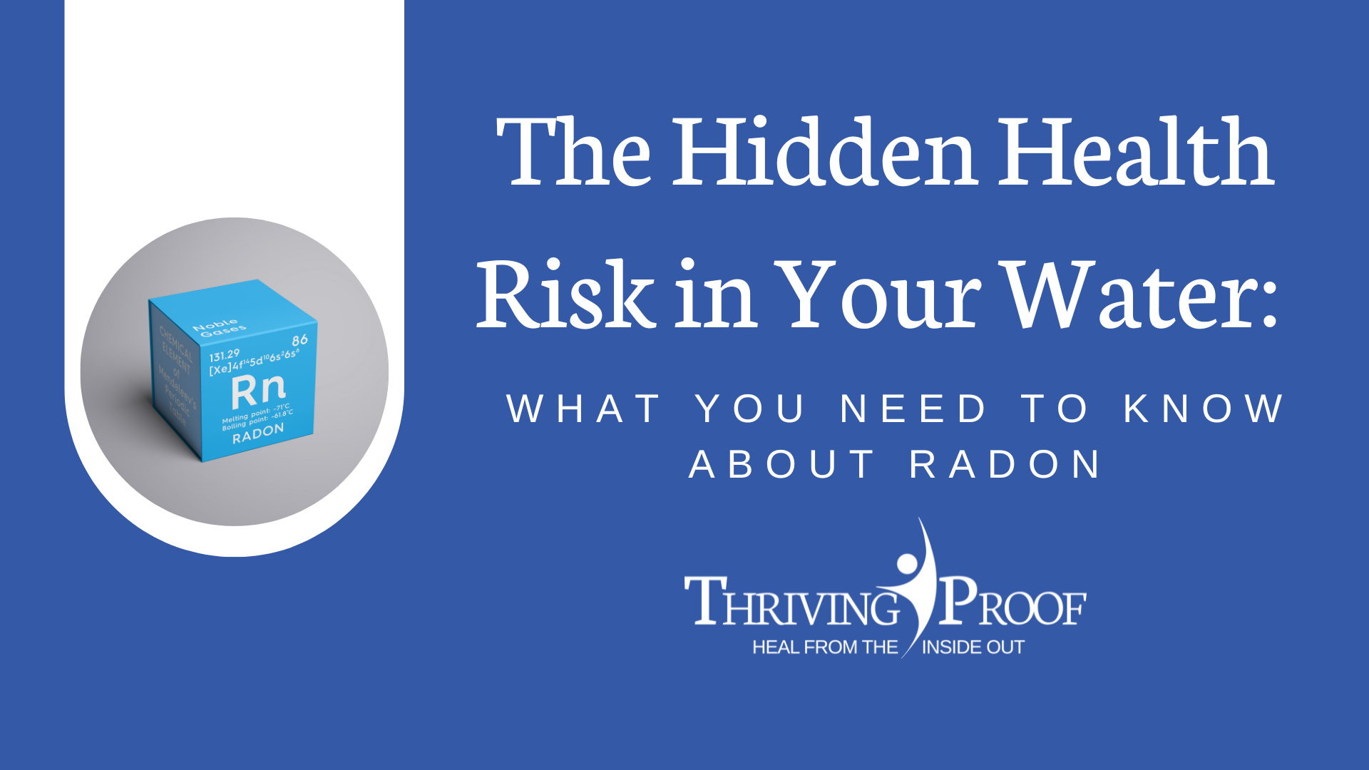 The Hidden Health Risk in Your Water: What You Need to Know About Radon