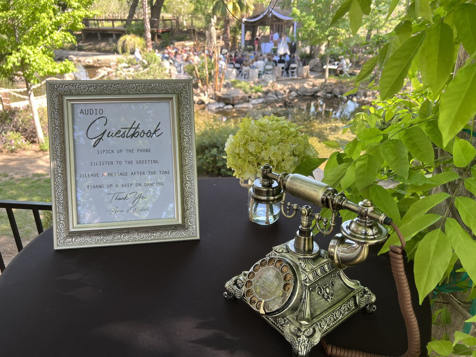 Audio Guest Book Rental Sacramento, California