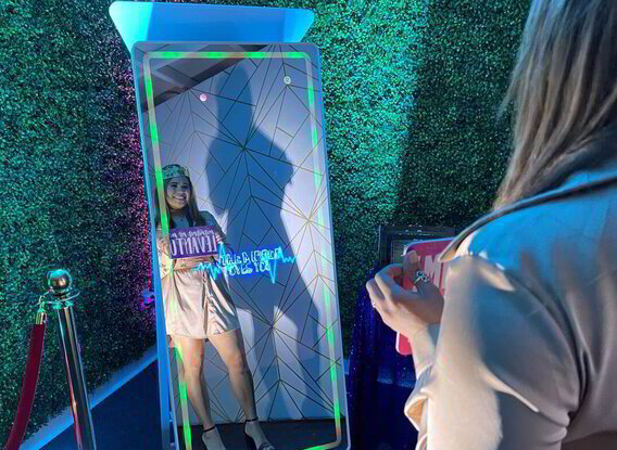 Professional Mirror Photo Booth Rental Sacramento