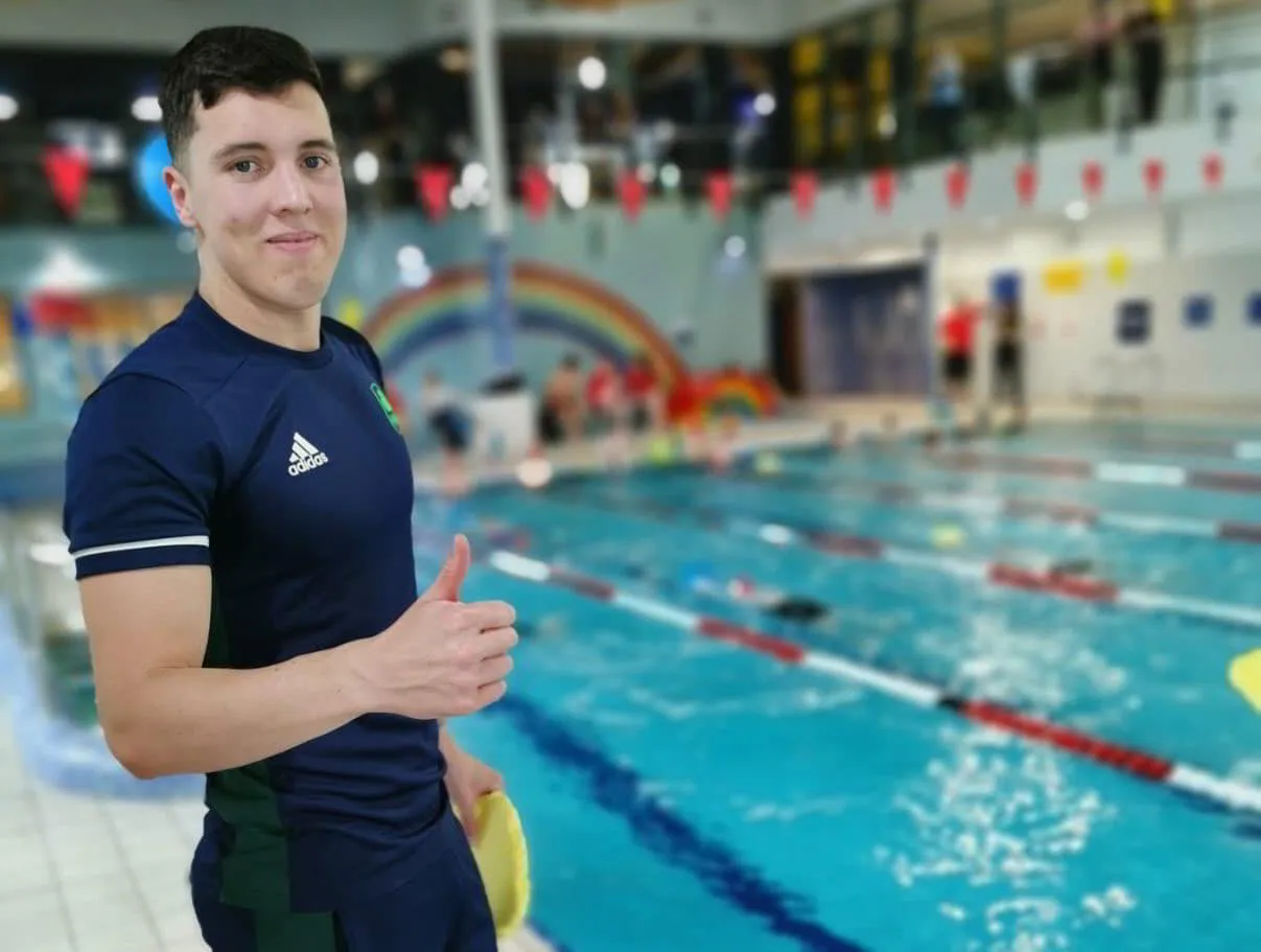 Olympian Darragh Greene visits Killarney Sports & Leisure Centre