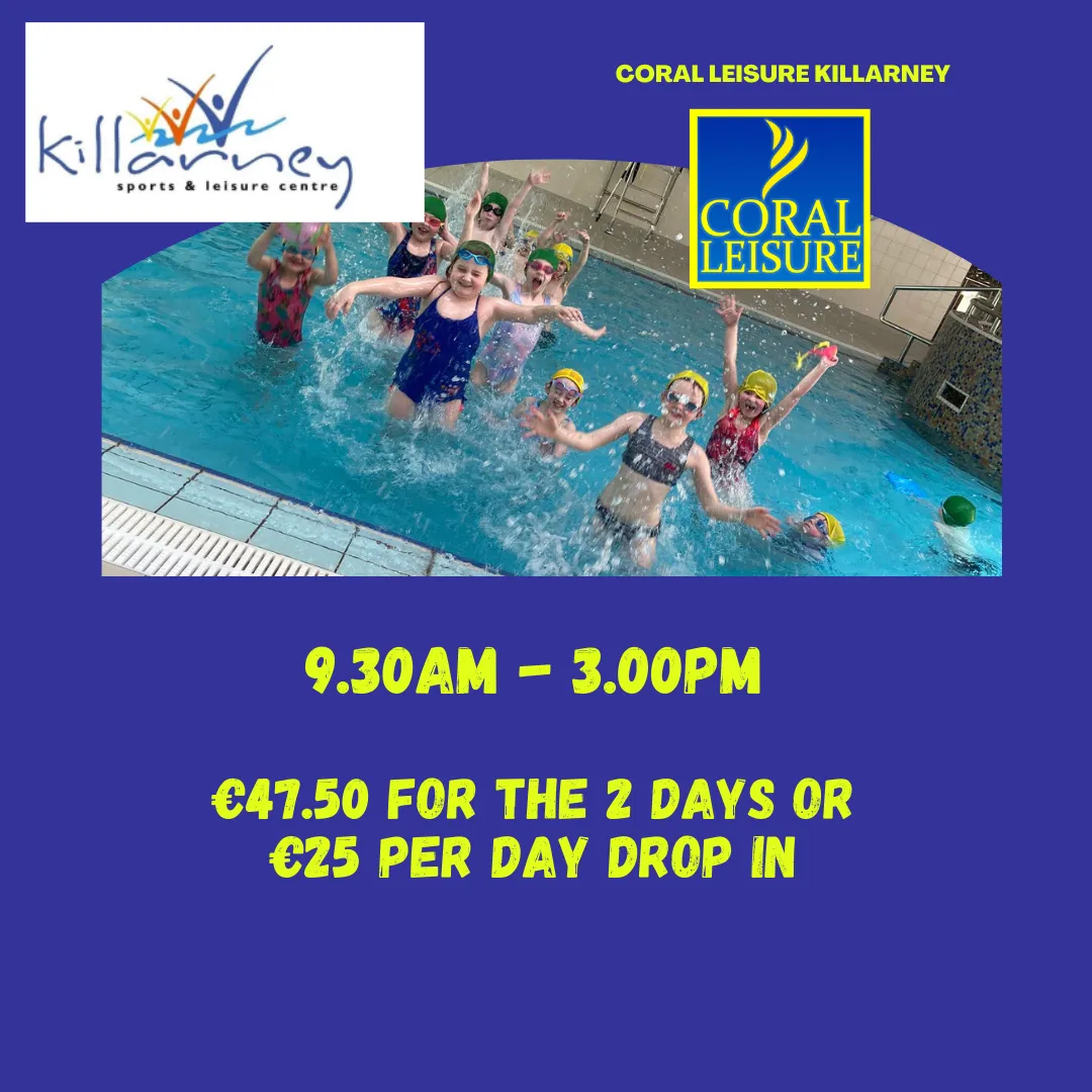 FEBRUARY INDOOR CAMP BOOKING NOW OPEN KILLARNEY LEISURE CENTRE