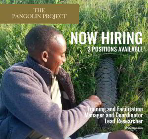 The Pangolin Project – 2 Research Positions Now Available