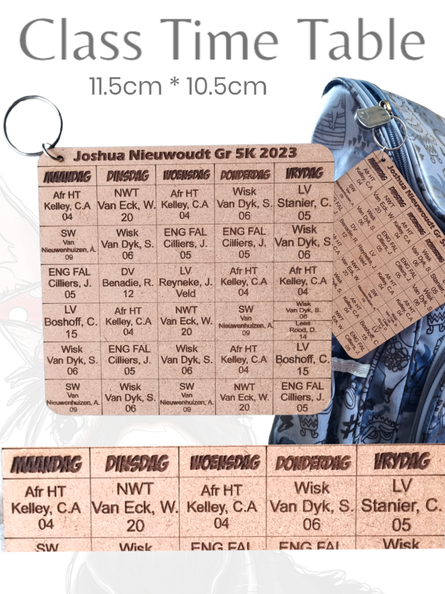 Class Time Table