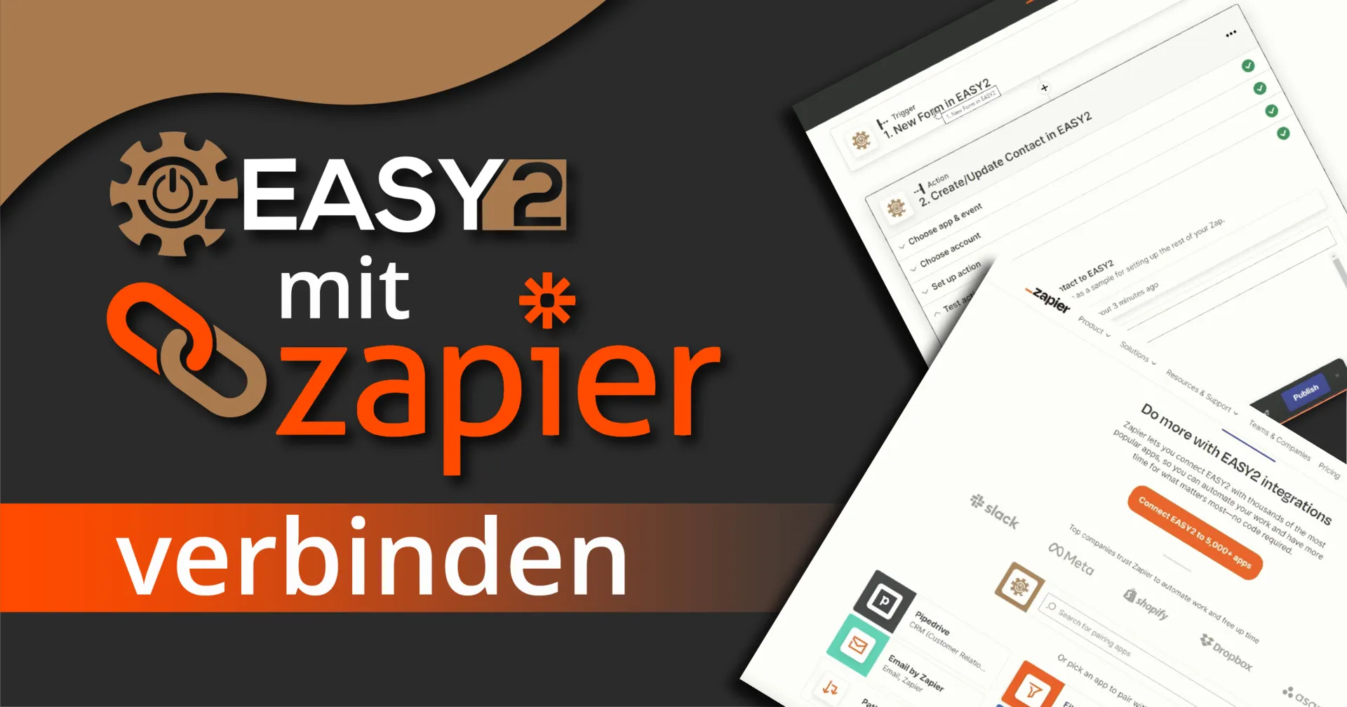 EASY2 mit Zapier verbinden und einrichten