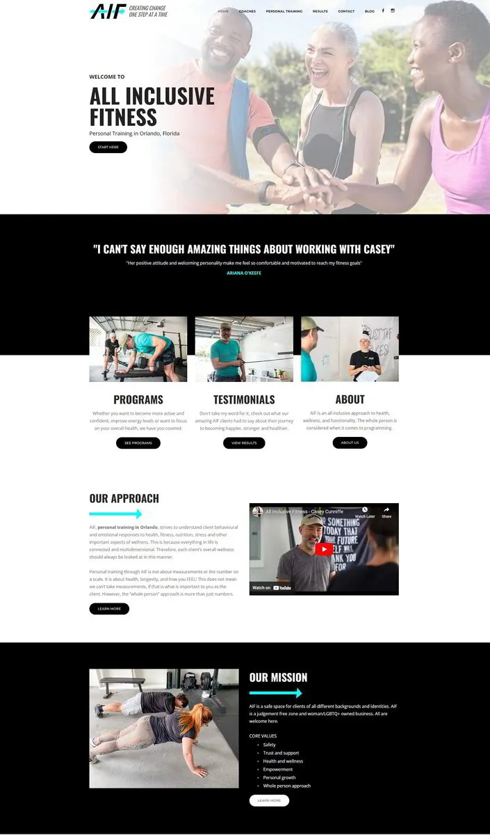 10 Page Layout Design Tips For Your Personal Trainer Website